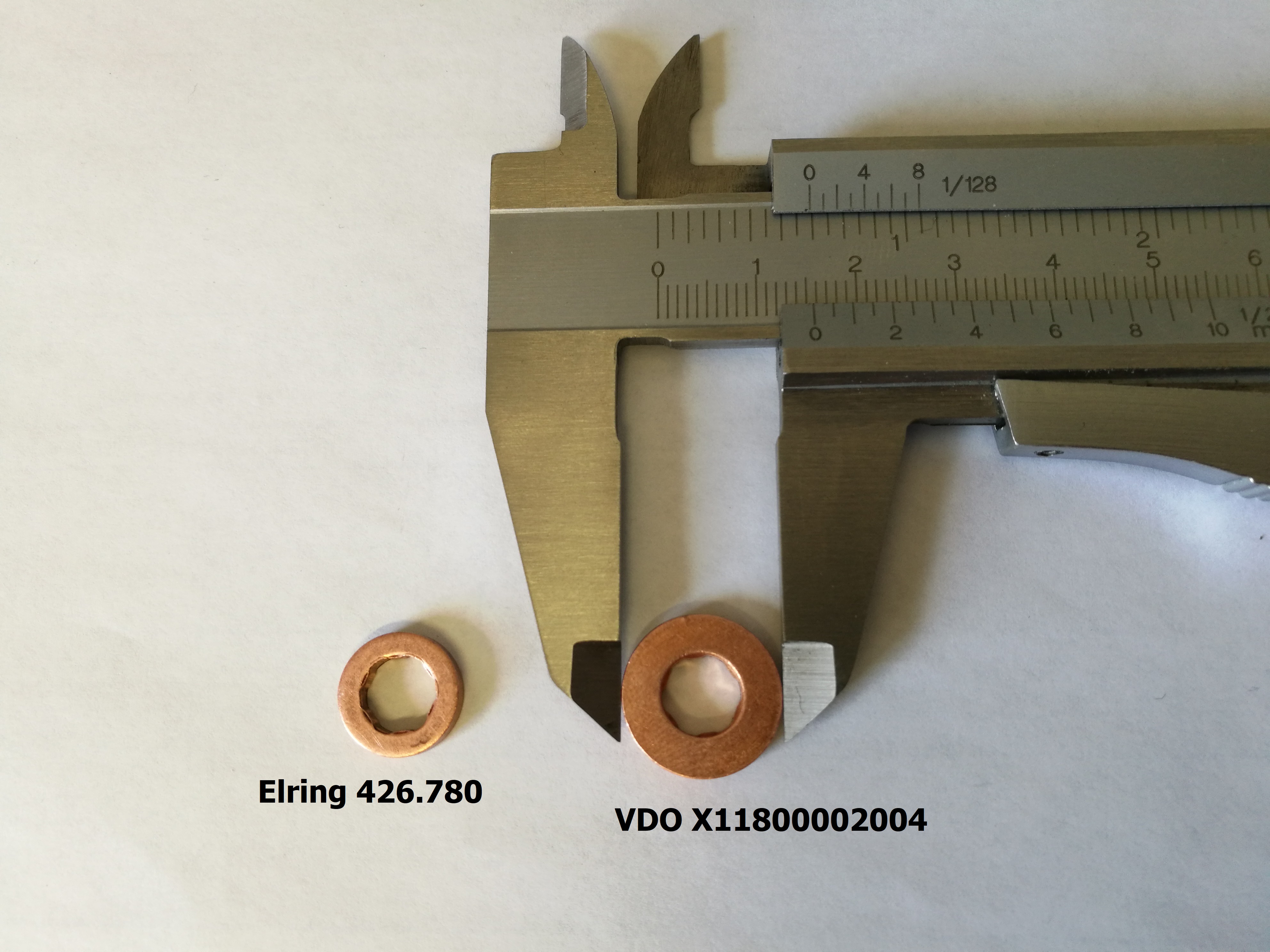 Suuttimen tiiviste (7/7,7x15x2,5) VDO - 03L130519 - KL-Varaosat